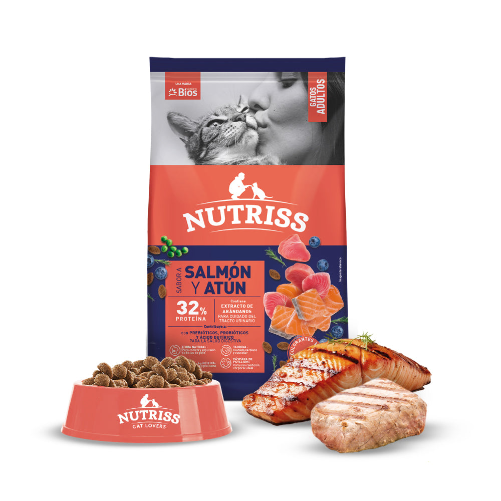 Nutriss Gatos Adultos sabor Salmón y Atún